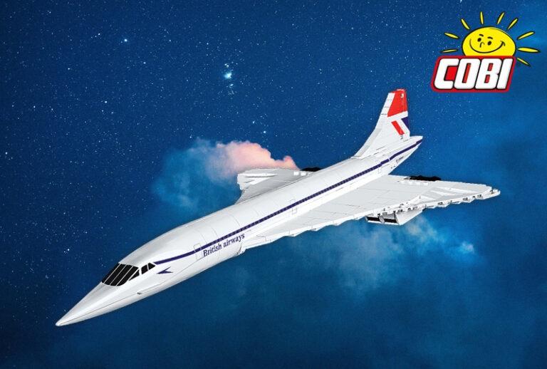 COBI 1917 Concorde: ein Stück Flugzeuggeschichte aus Klemmbausteinen